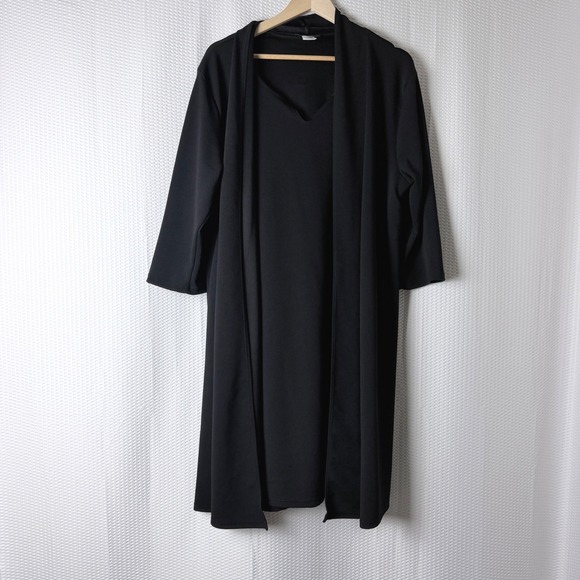 American City Wear | Dresses | American City Wear Dress Women 3x Black ...